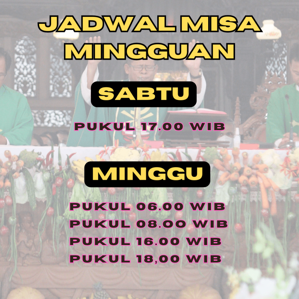 Jadwal Misa – Purbowardayan